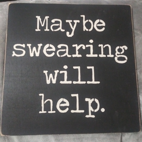 Hobby Lobby | Other | Funny Wooden Decorative Sign | Poshmark